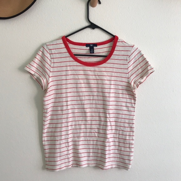 GAP | Tops | 325 Retro Ringer Striped Tee By Gap | Poshmark